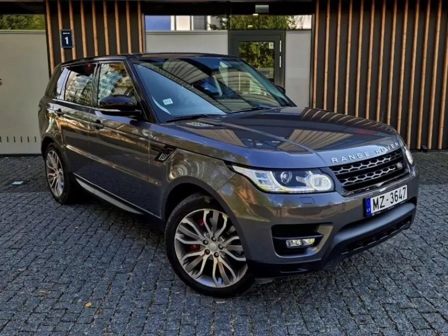 Pelēks Land Rover Range Rover Sport 2014 Rīga, ar dzinēja tilpumu 3.00 L un nobraukumu 233 tūkst. km par 19490 €, foto 16 vietnē AUTOMOTO.COM.LV