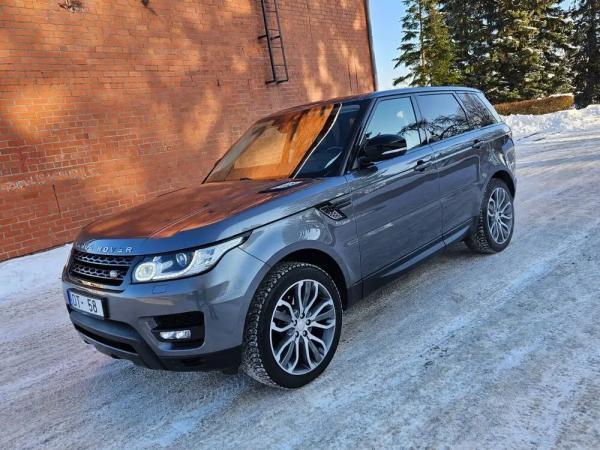 Pelēks Land Rover Range Rover Sport 2014 Jēkabpils, ar dzinēja tilpumu 3.00 L un nobraukumu 265 tūkst. km par 12900 €, foto 2 vietnē AUTOMOTO.COM.LV