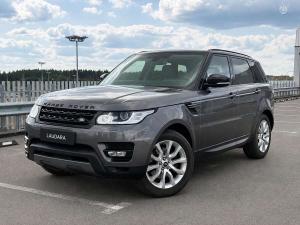 Grey Land Rover Range Rover Sport 2014 in Vilnius, with an engine capacity of 2.99 L and mileage of 199 thousand km for 14600 €, photo  on AUTOMOTO.COM.LV