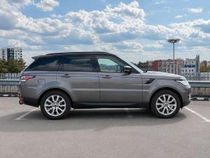 Pelēks Land Rover Range Rover Sport 2014 Viļņa, ar dzinēja tilpumu 2.99 L un nobraukumu 199 tūkst. km par 14600 €, foto 9 vietnē AUTOMOTO.COM.LV