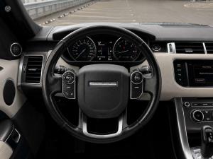 Pelēks Land Rover Range Rover Sport 2014 Viļņa, ar dzinēja tilpumu 2.99 L un nobraukumu 199 tūkst. km par 14600 €, foto 21 vietnē AUTOMOTO.COM.LV