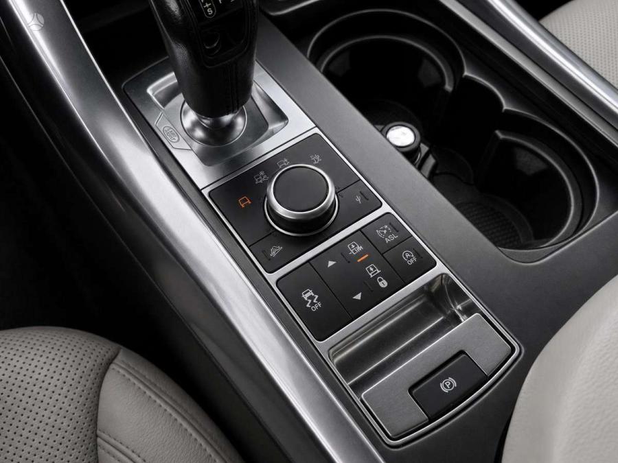 Pelēks Land Rover Range Rover Sport 2014 Viļņa, ar dzinēja tilpumu 2.99 L un nobraukumu 199 tūkst. km par 14600 €, foto 29 vietnē AUTOMOTO.COM.LV