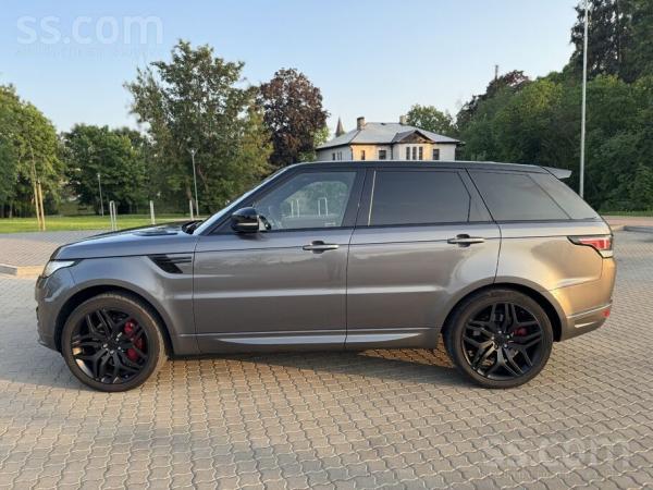Pelēks Land Rover Range Rover Sport 2015 Rīga, ar dzinēja tilpumu 3.00 L un nobraukumu 124 tūkst. km par 19700 €, foto 2 vietnē AUTOMOTO.COM.LV
