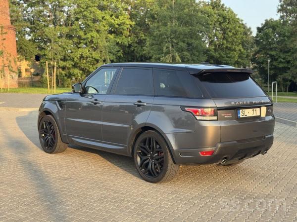 Pelēks Land Rover Range Rover Sport 2015 Rīga, ar dzinēja tilpumu 3.00 L un nobraukumu 124 tūkst. km par 19700 €, foto 3 vietnē AUTOMOTO.COM.LV