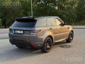 Pelēks Land Rover Range Rover Sport 2015 Rīga, ar dzinēja tilpumu 3.00 L un nobraukumu 124 tūkst. km par 19700 €, foto 4 vietnē AUTOMOTO.COM.LV