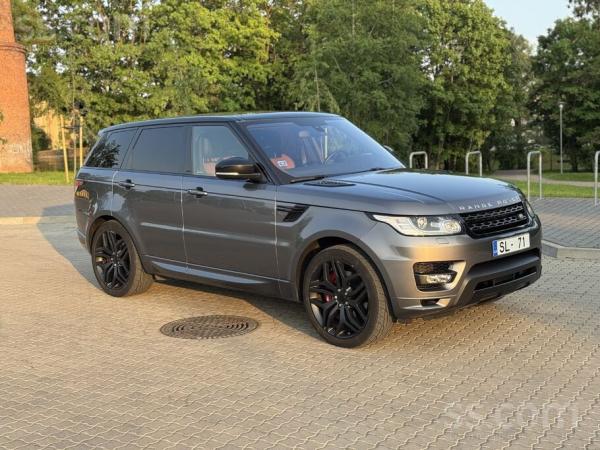 Pelēks Land Rover Range Rover Sport 2015 Rīga, ar dzinēja tilpumu 3.00 L un nobraukumu 124 tūkst. km par 19700 €, foto 6 vietnē AUTOMOTO.COM.LV
