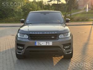 Pelēks Land Rover Range Rover Sport 2015 Rīga, ar dzinēja tilpumu 3.00 L un nobraukumu 124 tūkst. km par 19700 €, foto 7 vietnē AUTOMOTO.COM.LV