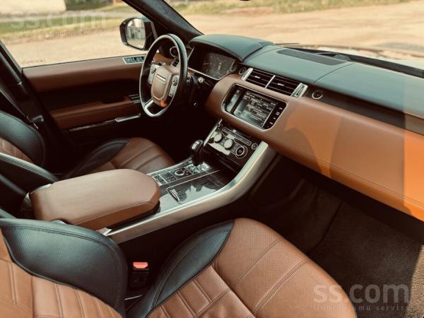 Pelēks Land Rover Range Rover Sport 2015 Rīga, ar dzinēja tilpumu 3.00 L un nobraukumu 124 tūkst. km par 19700 €, foto 9 vietnē AUTOMOTO.COM.LV