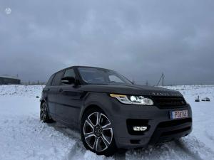 Pelēks Land Rover Range Rover Sport 2015 Viļņa, ar dzinēja tilpumu 2.99 L un nobraukumu 239 tūkst. km par 17600 €, foto 5 vietnē AUTOMOTO.COM.LV