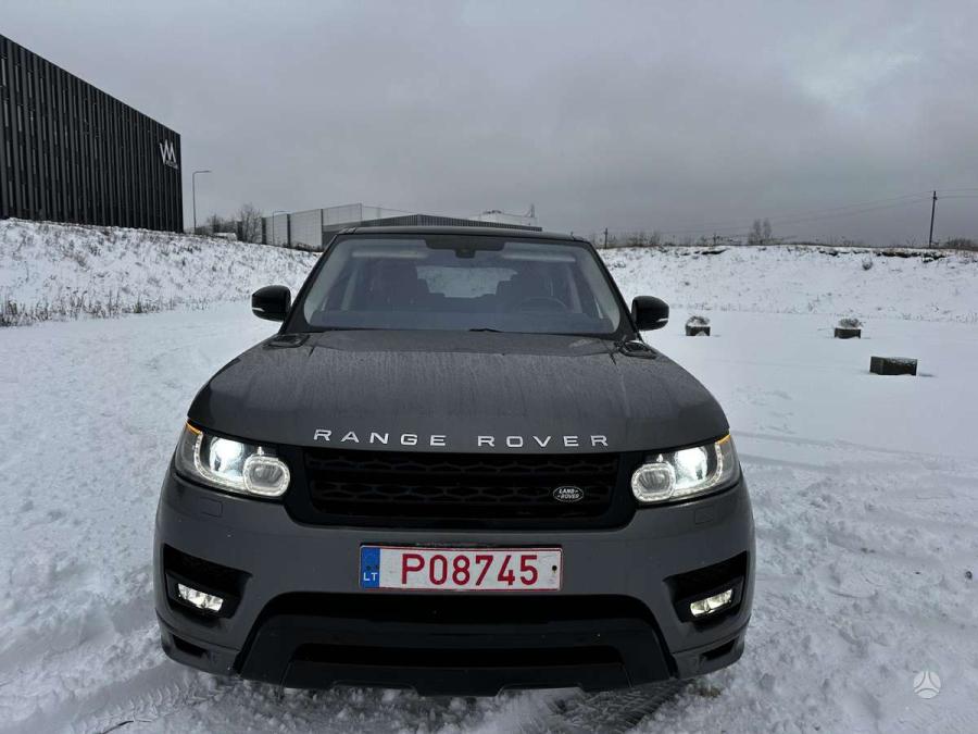 Pelēks Land Rover Range Rover Sport 2015 Viļņa, ar dzinēja tilpumu 2.99 L un nobraukumu 239 tūkst. km par 17600 €, foto 13 vietnē AUTOMOTO.COM.LV
