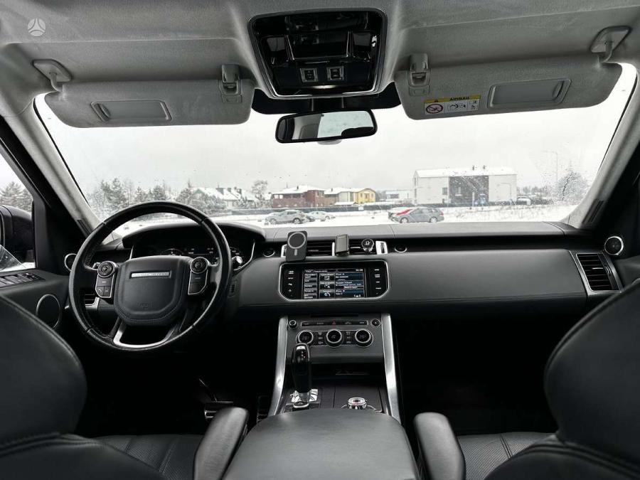 Pelēks Land Rover Range Rover Sport 2015 Viļņa, ar dzinēja tilpumu 2.99 L un nobraukumu 239 tūkst. km par 17600 €, foto 22 vietnē AUTOMOTO.COM.LV