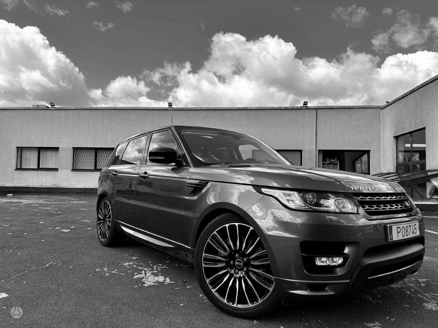 Pelēks Land Rover Range Rover Sport 2015 Viļņa, ar dzinēja tilpumu 2.99 L un nobraukumu 239 tūkst. km par 17600 €, foto 36 vietnē AUTOMOTO.COM.LV