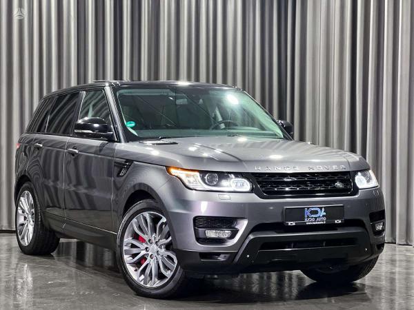 Grey Land Rover Range Rover Sport 2015 in Marijampole, with an engine capacity of 4.37 L and mileage of 282 thousand km for 15950 €, photo 1 on AUTOMOTO.COM.LV