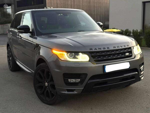 Pelēks Land Rover Range Rover Sport 2015 Klaipėda, ar dzinēja tilpumu 5.00 L un nobraukumu 187 tūkst. km par 23400 €, foto 1 vietnē AUTOMOTO.COM.LV