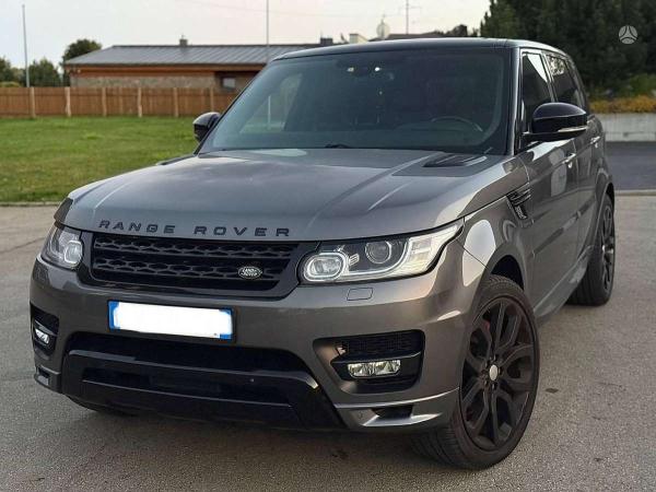 Pelēks Land Rover Range Rover Sport 2015 Klaipėda, ar dzinēja tilpumu 5.00 L un nobraukumu 187 tūkst. km par 23400 €, foto 2 vietnē AUTOMOTO.COM.LV