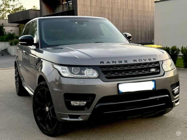Pelēks Land Rover Range Rover Sport 2015 Klaipėda, ar dzinēja tilpumu 5.00 L un nobraukumu 187 tūkst. km par 23400 €, foto 5 vietnē AUTOMOTO.COM.LV
