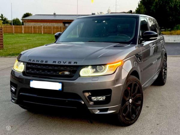 Pelēks Land Rover Range Rover Sport 2015 Klaipėda, ar dzinēja tilpumu 5.00 L un nobraukumu 187 tūkst. km par 23400 €, foto 6 vietnē AUTOMOTO.COM.LV