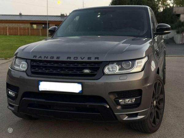 Pelēks Land Rover Range Rover Sport 2015 Klaipėda, ar dzinēja tilpumu 5.00 L un nobraukumu 187 tūkst. km par 23400 €, foto 7 vietnē AUTOMOTO.COM.LV