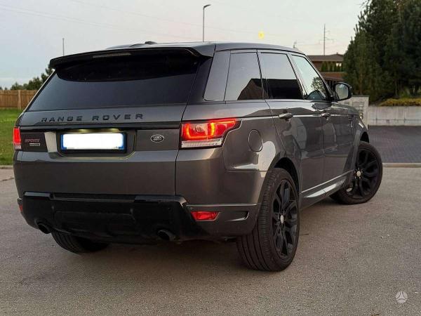 Pelēks Land Rover Range Rover Sport 2015 Klaipėda, ar dzinēja tilpumu 5.00 L un nobraukumu 187 tūkst. km par 23400 €, foto 9 vietnē AUTOMOTO.COM.LV