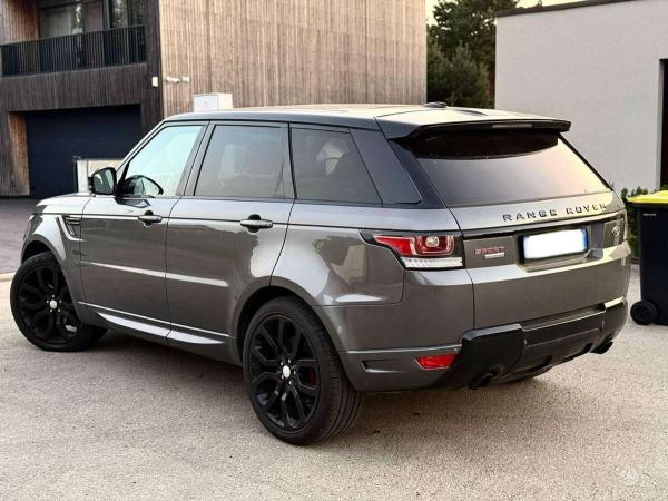 Pelēks Land Rover Range Rover Sport 2015 Klaipėda, ar dzinēja tilpumu 5.00 L un nobraukumu 187 tūkst. km par 23400 €, foto 10 vietnē AUTOMOTO.COM.LV