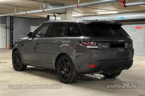 Grey Land Rover Range Rover Sport 2015 in Tallinn, with an engine capacity of 4.40 L and mileage of 101 thousand km for 34100 €, photo 5 on AUTOMOTO.COM.LV