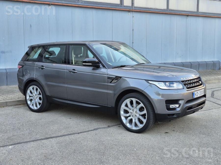 Grey Land Rover Range Rover Sport 2015 in Riga, with an engine capacity of 3.00 L and mileage of 171 thousand km for 16500 €, photo 3 on AUTOMOTO.COM.LV