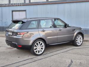 Grey Land Rover Range Rover Sport 2015 in Riga, with an engine capacity of 3.00 L and mileage of 171 thousand km for 16500 €, photo 4 on AUTOMOTO.COM.LV