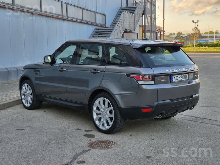 Grey Land Rover Range Rover Sport 2015 in Riga, with an engine capacity of 3.00 L and mileage of 171 thousand km for 16500 €, photo 5 on AUTOMOTO.COM.LV