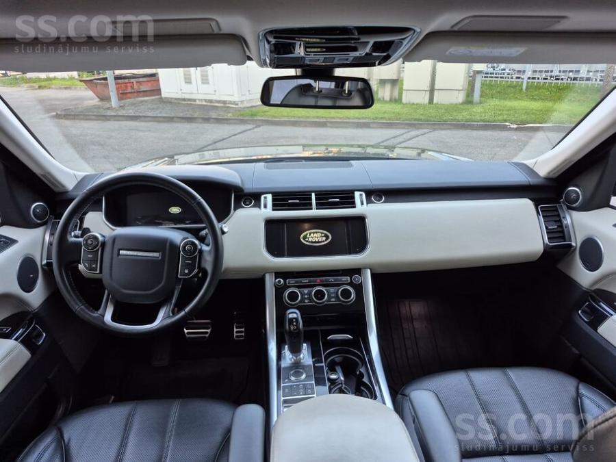 Grey Land Rover Range Rover Sport 2015 in Riga, with an engine capacity of 3.00 L and mileage of 171 thousand km for 16500 €, photo 6 on AUTOMOTO.COM.LV