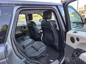 Grey Land Rover Range Rover Sport 2015 in Riga, with an engine capacity of 3.00 L and mileage of 171 thousand km for 16500 €, photo 11 on AUTOMOTO.COM.LV