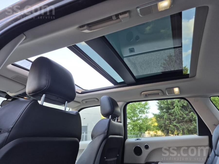 Grey Land Rover Range Rover Sport 2015 in Riga, with an engine capacity of 3.00 L and mileage of 171 thousand km for 16500 €, photo 13 on AUTOMOTO.COM.LV