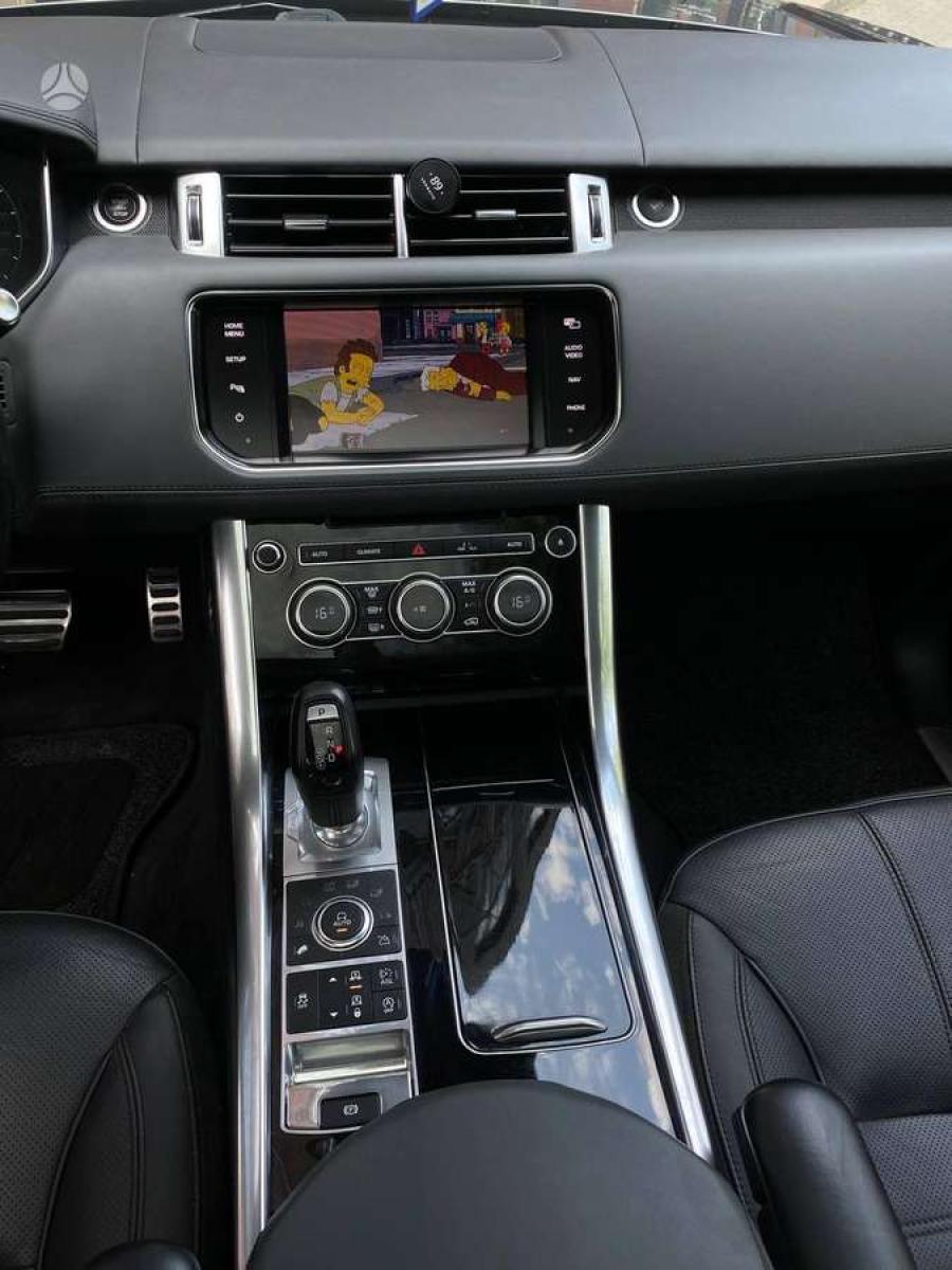Pelēks Land Rover Range Rover Sport 2015 Klaipėda, ar dzinēja tilpumu 5.00 L un nobraukumu 192 tūkst. km par 19800 €, foto 20 vietnē AUTOMOTO.COM.LV