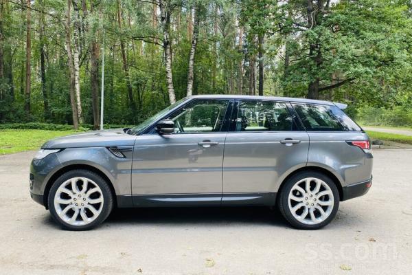 Pelēks Land Rover Range Rover Sport 2015 Rīga, ar dzinēja tilpumu 3.00 L un nobraukumu 0 tūkst. km par 14990 €, foto 5 vietnē AUTOMOTO.COM.LV
