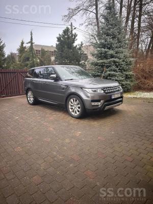 Grey Land Rover Range Rover Sport 2015 in Riga, with an engine capacity of 3.00 L and mileage of 0 thousand km for 13800 €, photo 3 on AUTOMOTO.COM.LV