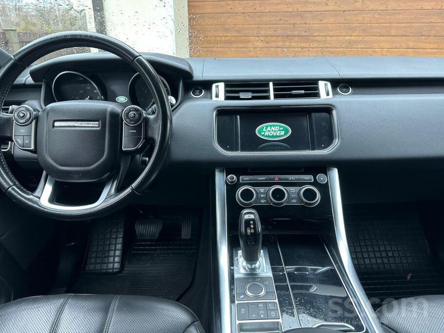Grey Land Rover Range Rover Sport 2015 in Riga, with an engine capacity of 3.00 L and mileage of 0 thousand km for 13800 €, photo 8 on AUTOMOTO.COM.LV