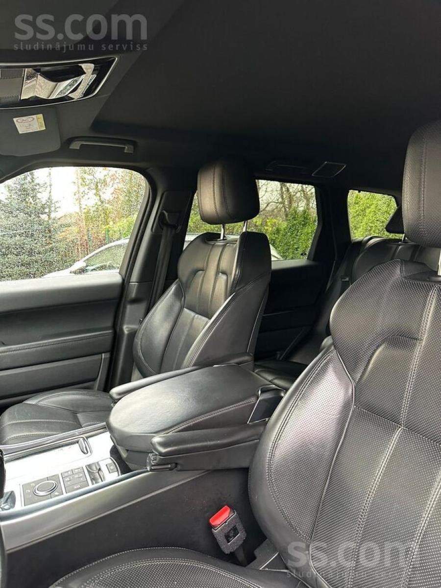 Grey Land Rover Range Rover Sport 2015 in Riga, with an engine capacity of 3.00 L and mileage of 0 thousand km for 13800 €, photo 10 on AUTOMOTO.COM.LV