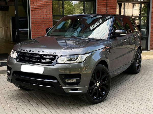 Grey Land Rover Range Rover Sport 2015 in Klaipeda, with an engine capacity of 5.00 L and mileage of 192 thousand km for 19900 €, photo 4 on AUTOMOTO.COM.LV
