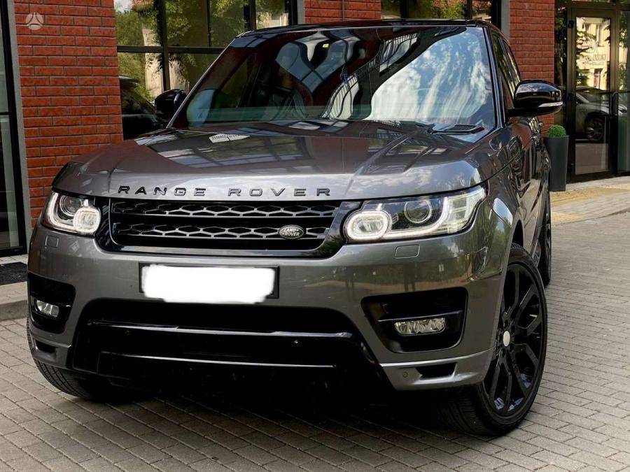 Grey Land Rover Range Rover Sport 2015 in Klaipeda, with an engine capacity of 5.00 L and mileage of 192 thousand km for 19900 €, photo 6 on AUTOMOTO.COM.LV