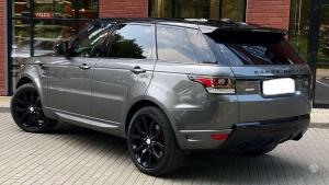 Grey Land Rover Range Rover Sport 2015 in Klaipeda, with an engine capacity of 5.00 L and mileage of 192 thousand km for 19900 €, photo 8 on AUTOMOTO.COM.LV