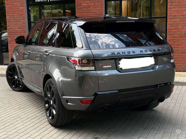 Grey Land Rover Range Rover Sport 2015 in Klaipeda, with an engine capacity of 5.00 L and mileage of 192 thousand km for 19900 €, photo 10 on AUTOMOTO.COM.LV