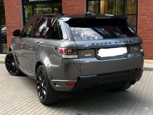 Grey Land Rover Range Rover Sport 2015 in Klaipeda, with an engine capacity of 5.00 L and mileage of 192 thousand km for 19900 €, photo 10 on AUTOMOTO.COM.LV