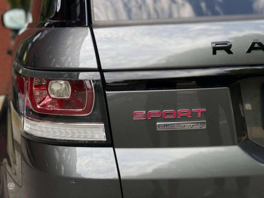 Grey Land Rover Range Rover Sport 2015 in Klaipeda, with an engine capacity of 5.00 L and mileage of 192 thousand km for 19900 €, photo 12 on AUTOMOTO.COM.LV