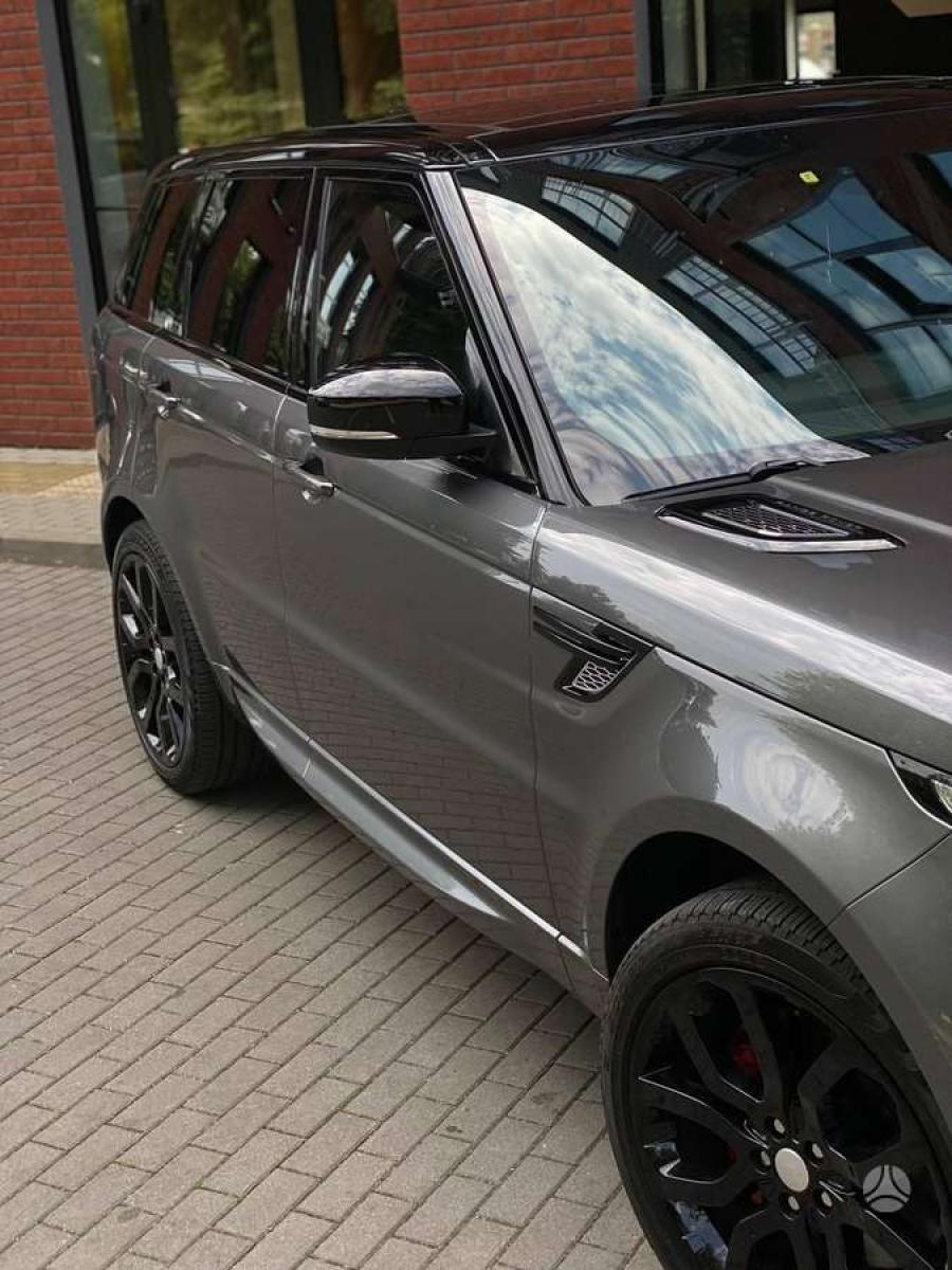 Grey Land Rover Range Rover Sport 2015 in Klaipeda, with an engine capacity of 5.00 L and mileage of 192 thousand km for 19900 €, photo 13 on AUTOMOTO.COM.LV