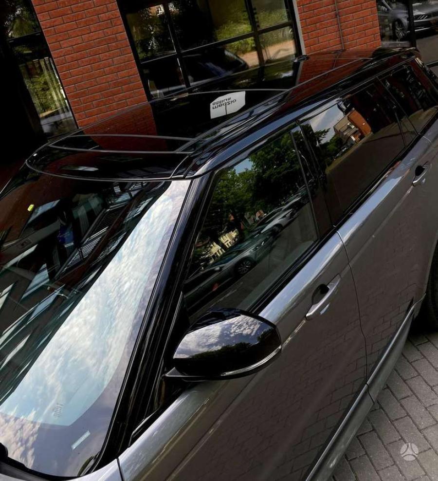 Grey Land Rover Range Rover Sport 2015 in Klaipeda, with an engine capacity of 5.00 L and mileage of 192 thousand km for 19900 €, photo 17 on AUTOMOTO.COM.LV