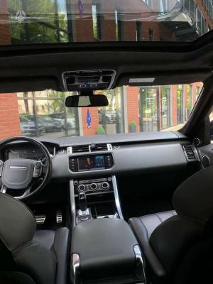 Grey Land Rover Range Rover Sport 2015 in Klaipeda, with an engine capacity of 5.00 L and mileage of 192 thousand km for 19900 €, photo 19 on AUTOMOTO.COM.LV