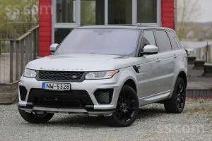 Pelēks Land Rover Range Rover Sport 2016 Rīga, ar dzinēja tilpumu 3.00 L un nobraukumu 157 tūkst. km par 18500 €, foto 1 vietnē AUTOMOTO.COM.LV