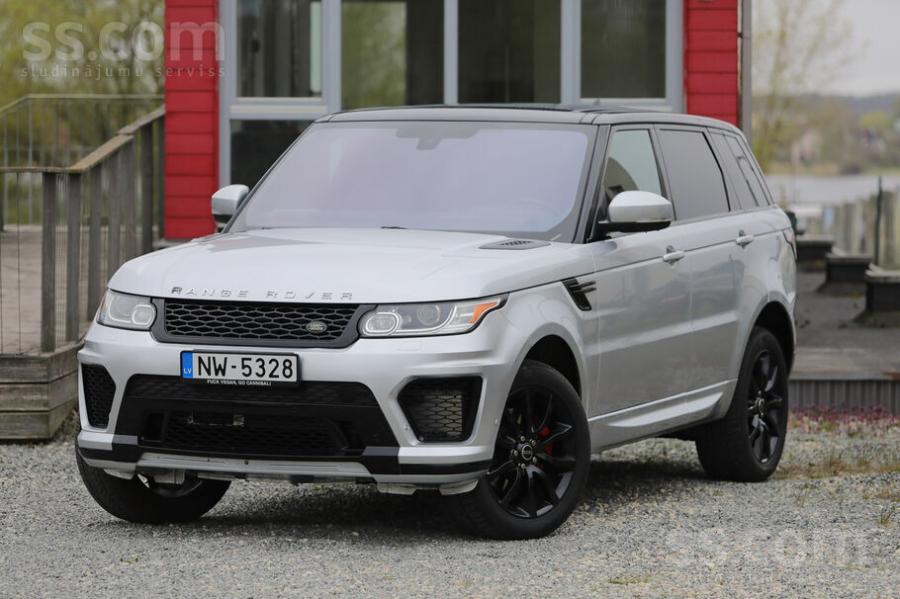 Pelēks Land Rover Range Rover Sport 2016 Rīga, ar dzinēja tilpumu 3.00 L un nobraukumu 157 tūkst. km par 18500 €, foto 1 vietnē AUTOMOTO.COM.LV