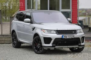Pelēks Land Rover Range Rover Sport 2016 Rīga, ar dzinēja tilpumu 3.00 L un nobraukumu 157 tūkst. km par 18500 €, foto 3 vietnē AUTOMOTO.COM.LV