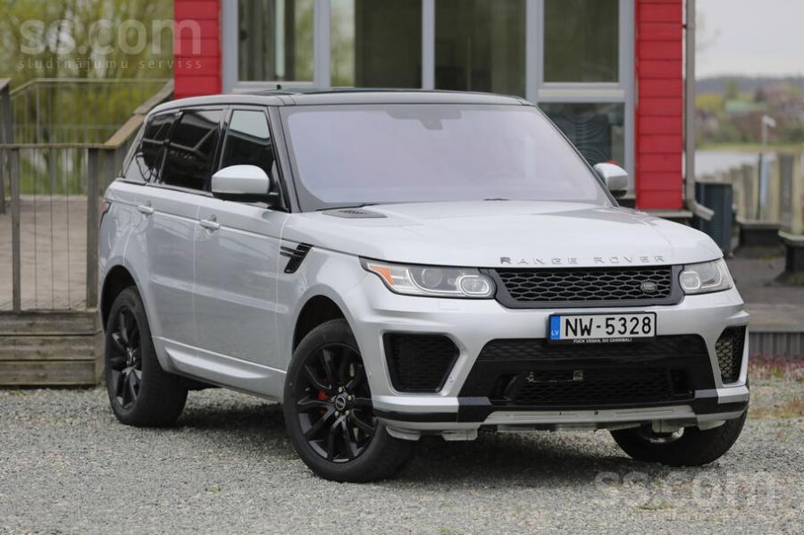 Pelēks Land Rover Range Rover Sport 2016 Rīga, ar dzinēja tilpumu 3.00 L un nobraukumu 157 tūkst. km par 18500 €, foto 3 vietnē AUTOMOTO.COM.LV