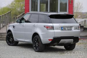 Pelēks Land Rover Range Rover Sport 2016 Rīga, ar dzinēja tilpumu 3.00 L un nobraukumu 157 tūkst. km par 18500 €, foto 4 vietnē AUTOMOTO.COM.LV